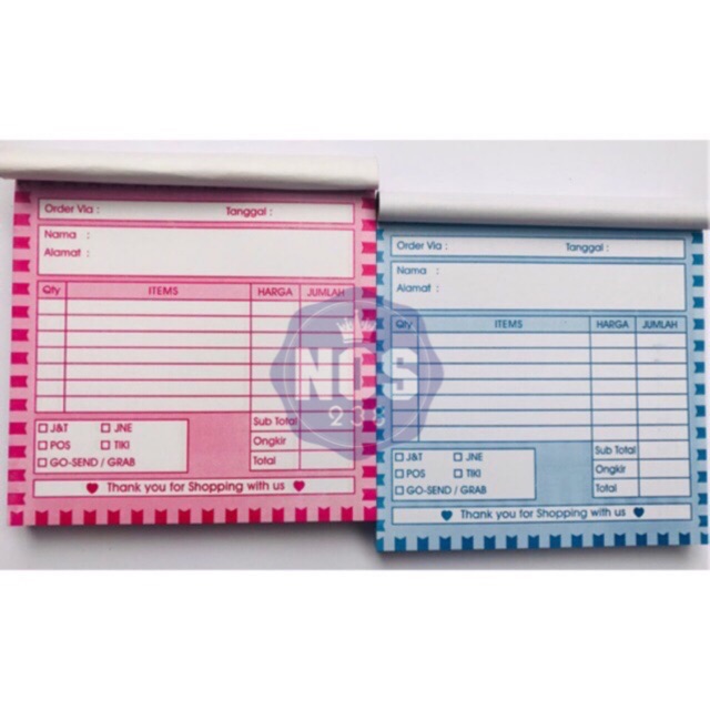Jual Nota Mini 1/6 folio 1ply 2ply (100lembar / 50set) | Shopee Indonesia