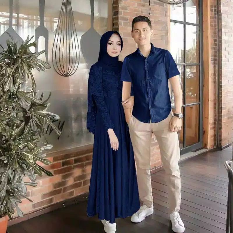 Jual XC - Couple Viola / Baju Pasangan Muslim / Couple Terbaru / Couple ...