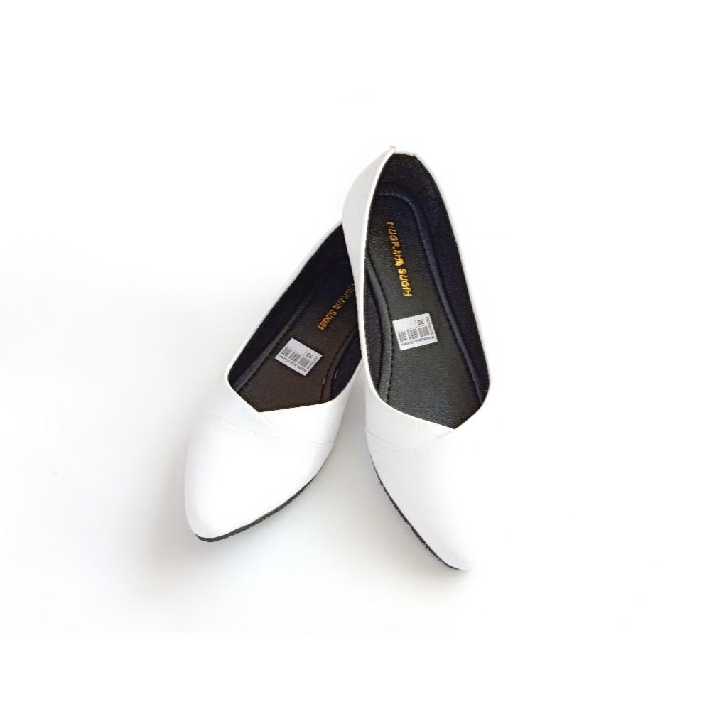 Jual Sepatu Wanita Flat Shoes Pansus Pentopel Sepatu Kerja Wanita - H07 ...