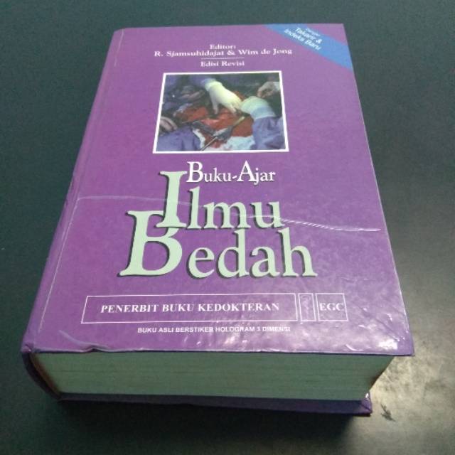 Jual Buku ilmu bedah karangan R.Sjamsuhidajat dan wim de jong mulus | Shopee Indonesia