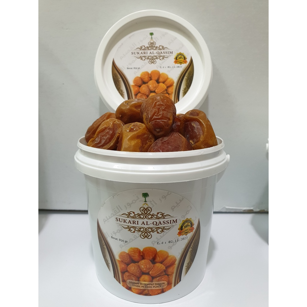 Jual Kurma Sukari Ember Alqossim Ember Kurma Oleh2 Haji | Shopee Indonesia