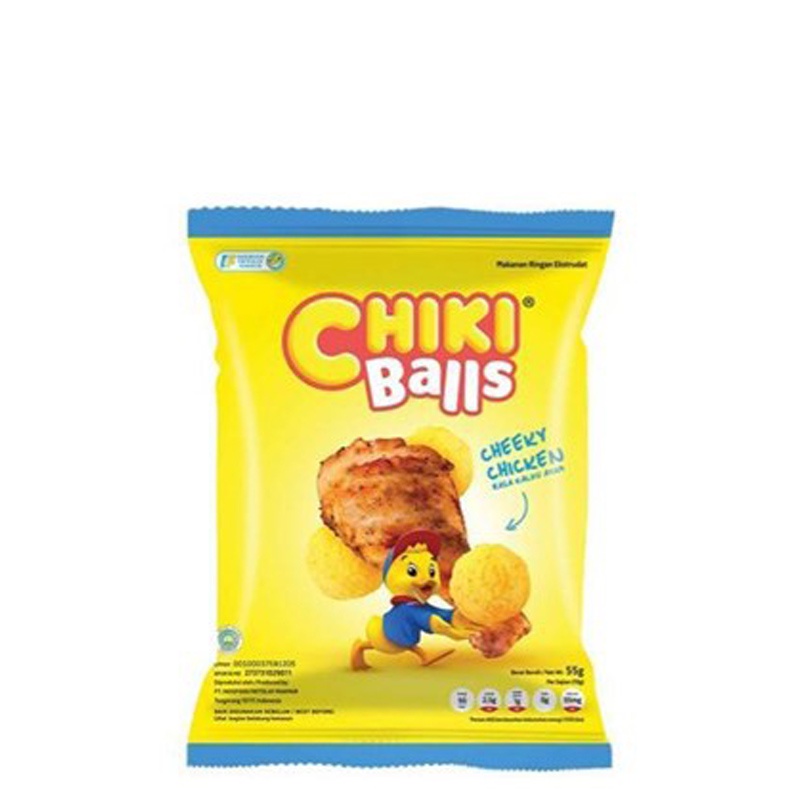Jual Chiki Balls Snack Rasa Kaldu Ayam 55 gr x 2 | Shopee Indonesia