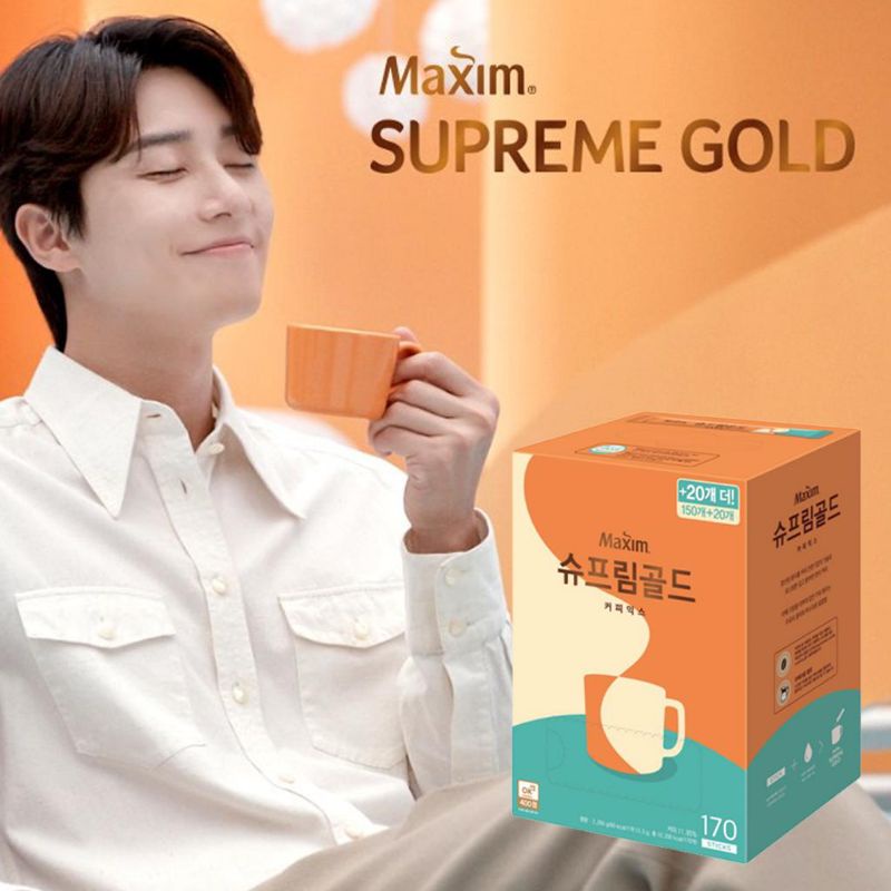 Jual (EXP TERBARU JAN 26) Maxim Supreme Gold Coffee/ Kopi Maxim Supreme ...