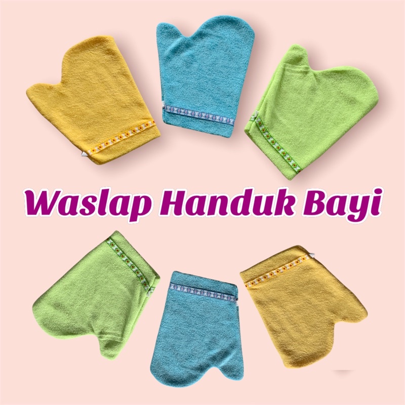 Jual WASLAP HANDUK BAYI MODEL JARI LAP MANDI KAIN DOUBLE TEBAL | Shopee ...