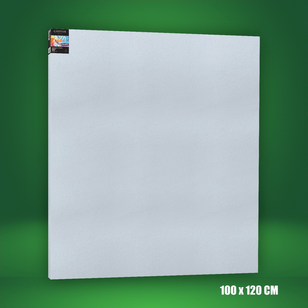 Jual KANVAS LUKIS 100X120 CM / WHITE CANVAS 100X120 CM / STRETCHED ...