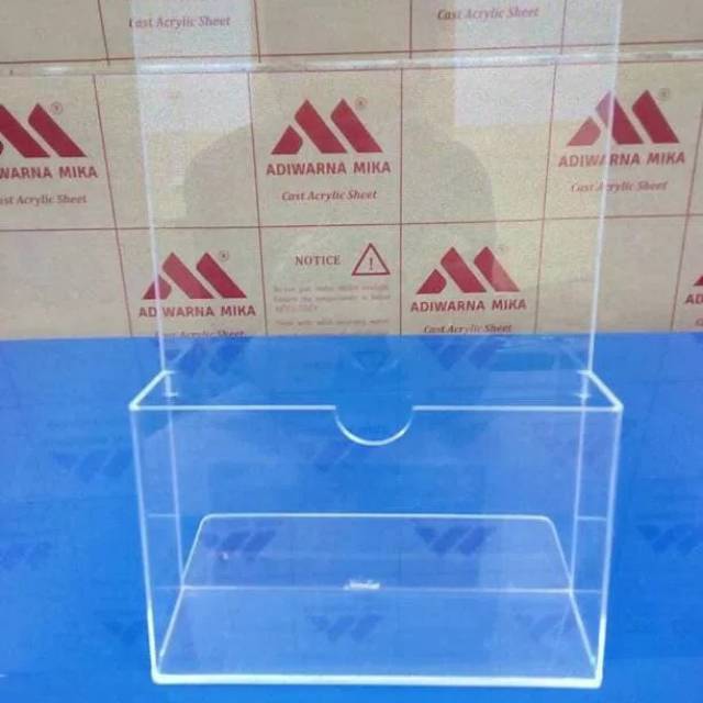 Jual Tempat brosur akrilik / acrylic tent holder A5 | Shopee Indonesia