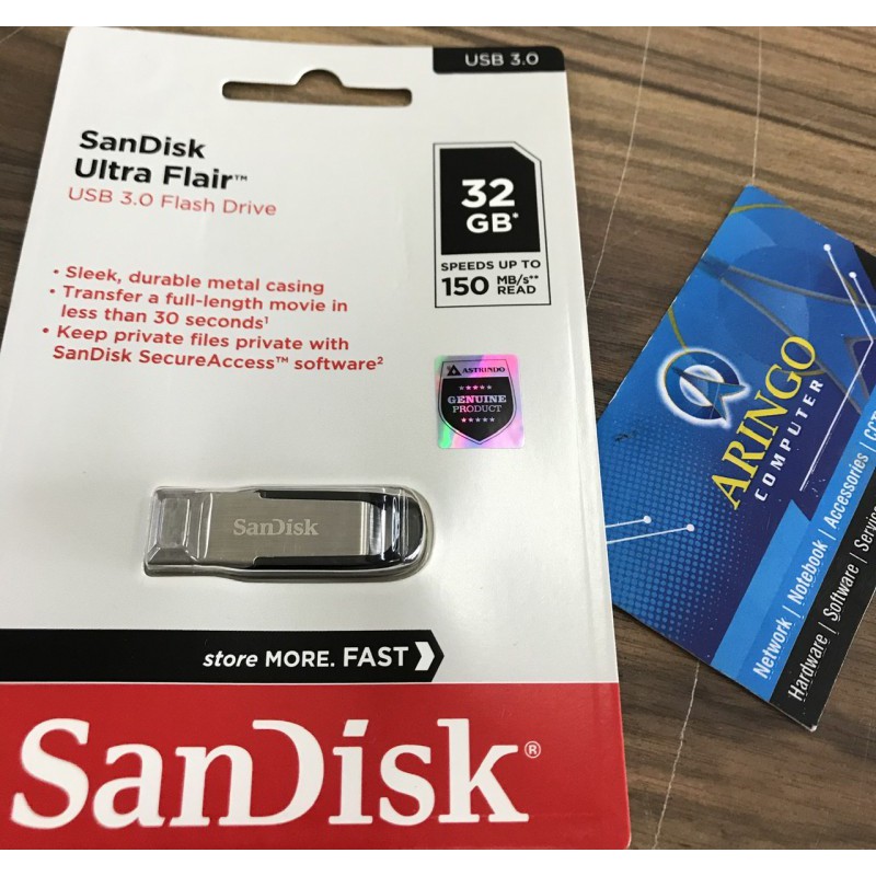 Jual Flashdisk Sandisk Ultra Flair 32GB USB 3.0 CZ73 BESI | Shopee ...