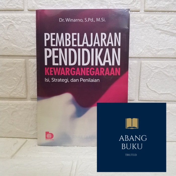 Jual Buku Pembelajaran Pendidikan Kewarganegaraan: Isi, Strategi ...