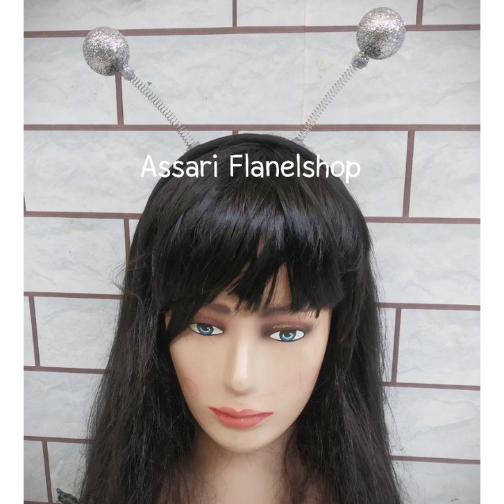 Jual Bando bandana headband flanel dengan per karakter alien robot bola ...