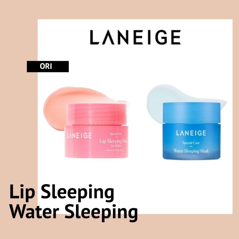 Jual Laneige Lip Sleeping Mask Night Sleep 3g Lip Balm Korea | Shopee ...