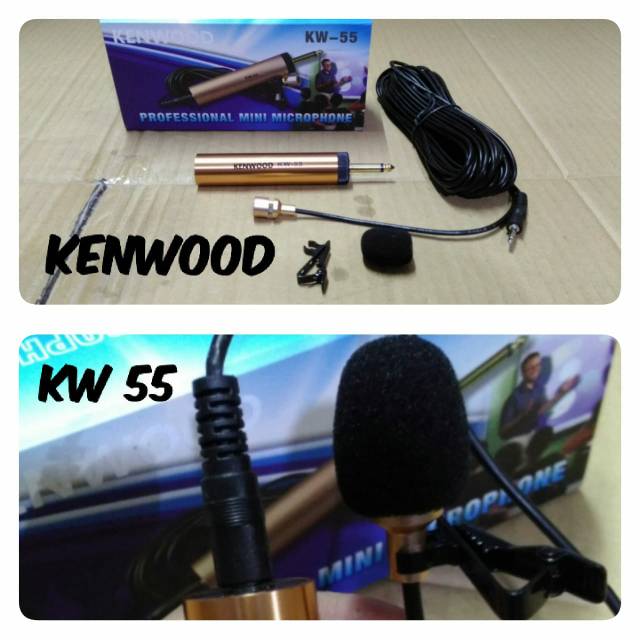 Jual MIC KENWOOD KW 55 ( CLIP ON ) | Shopee Indonesia
