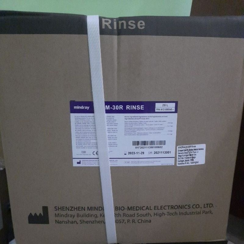 Jual Rinse M-30/ Rinse M30 Mindray 20 Liter | Shopee Indonesia