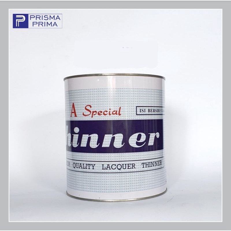 Jual Thinner A Spesial Special Bintang Tunggal Jaya Galon 5 Liter Pengencer Cat Duco | Shopee ...