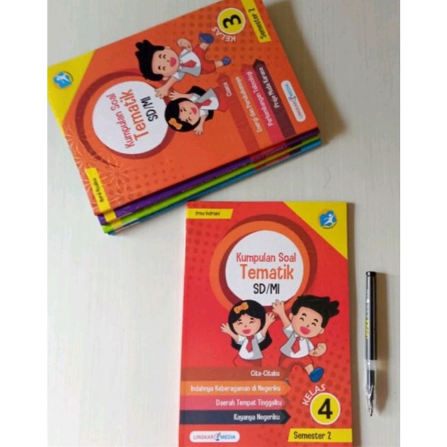 Jual Buku Kumpulan Soal Tematik Kelas 4 Semester 2 Untuk SD/MI (LM) | Shopee Indonesia