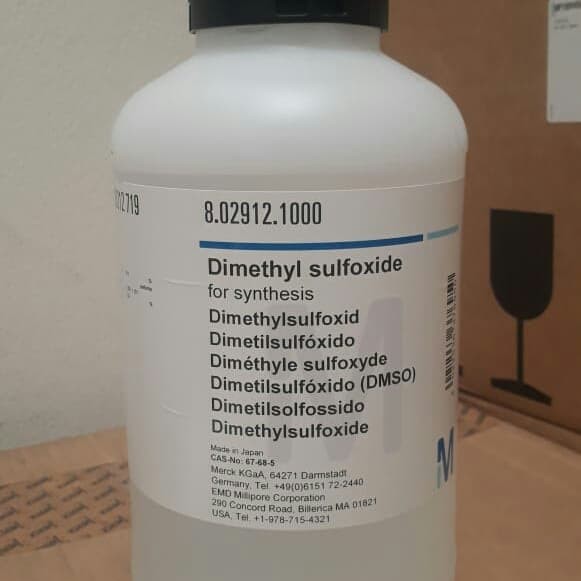 Jual Dimethyl Sulfoxide / DMSO 8.02912.1000 Cap. 1 Liter/MERCK | Shopee ...