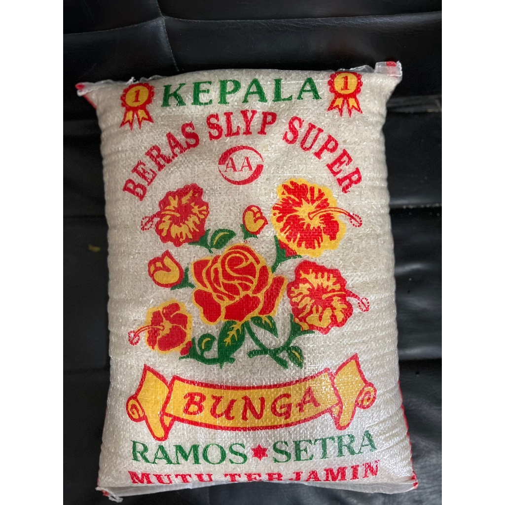 Jual Beras Setra Ramos Cap Bunga 10Kg | Shopee Indonesia