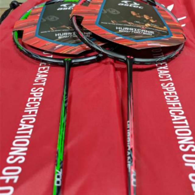 Jual Raket Badminton Astec Hurricane 700 Original | Shopee Indonesia
