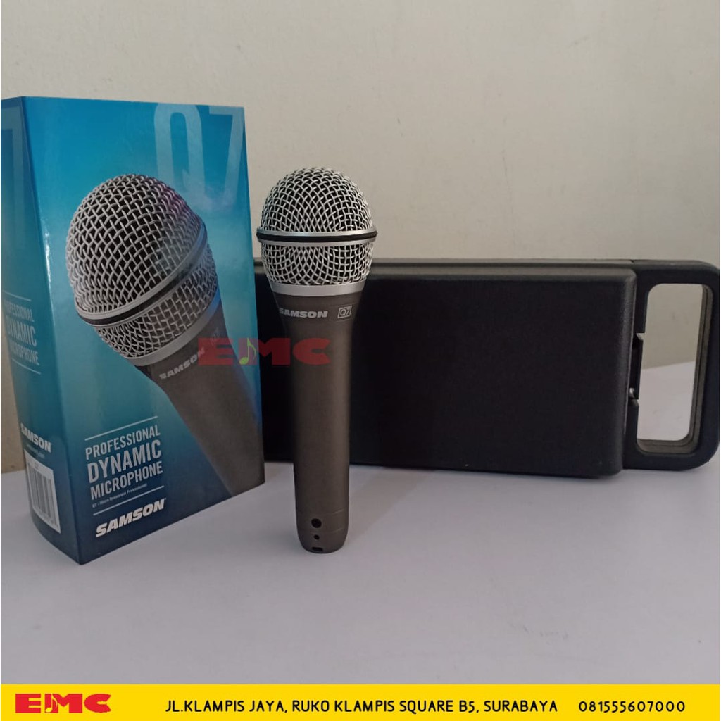 Jual Samson Q7 Dynamic Microphone Vocal | Shopee Indonesia