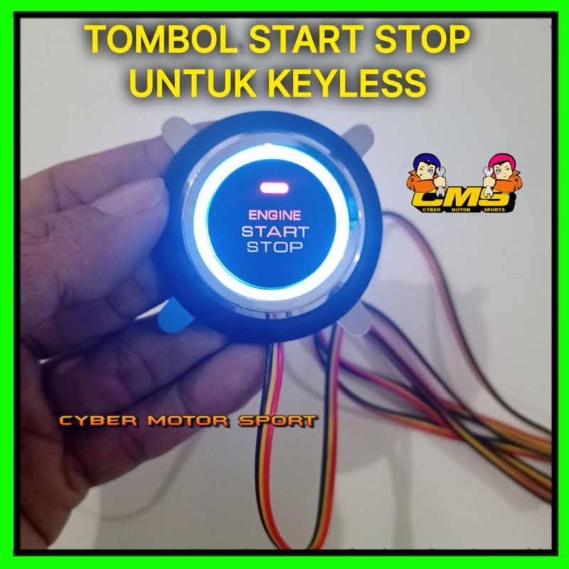Jual Tombol start stop button Universal. Engine start stop button ...