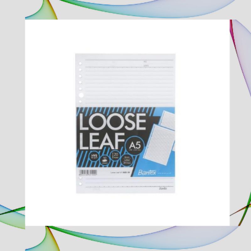 Jual Kertas Isi Binder Loose Leaf A5 | Shopee Indonesia