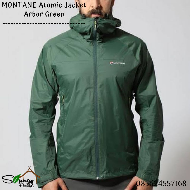 Jual Jaket Waterproof Montane Atomic Jacket Mens - Arbor Green Original ...
