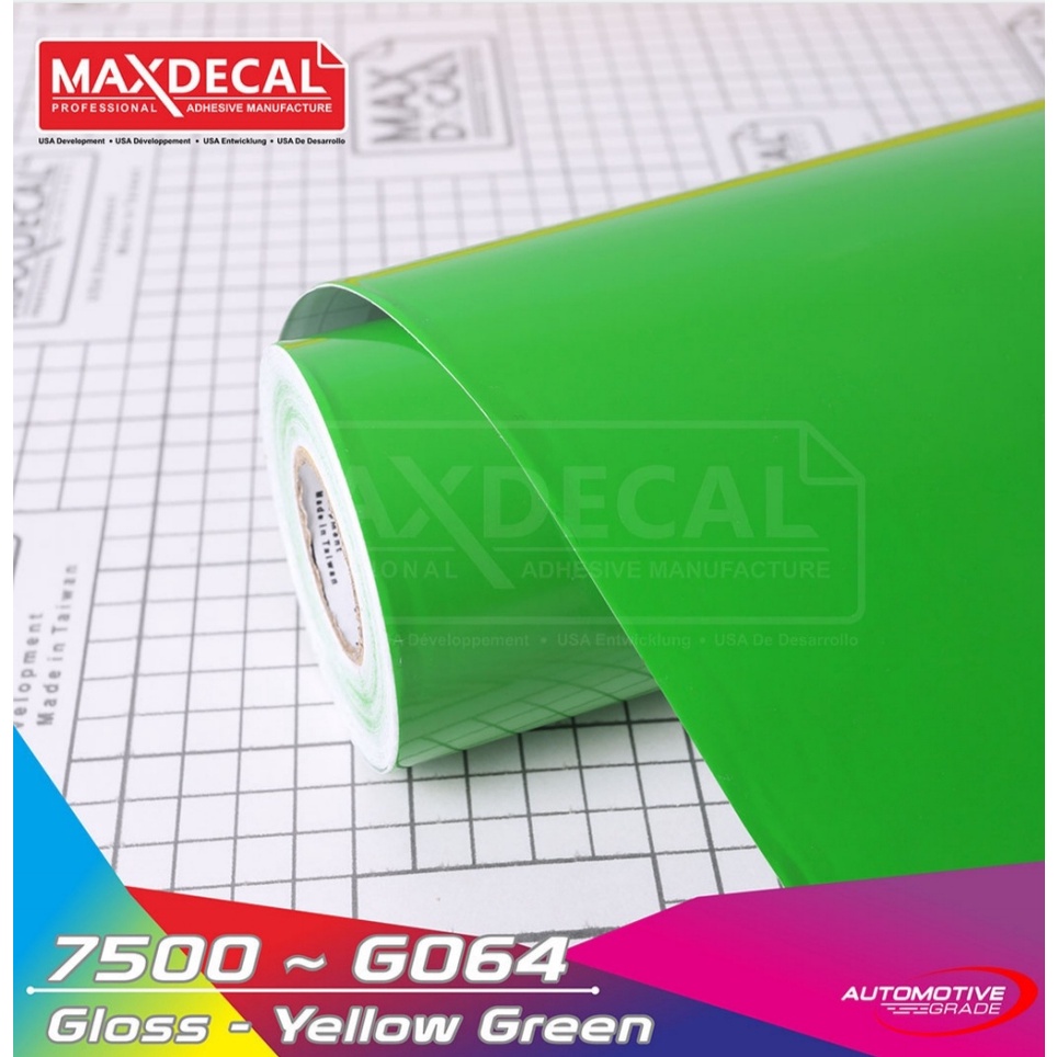 Jual Sticker stiker Skotlet Maxdecal Max Decal glossy/mengkilat dan doff/matt, series 7500 ...
