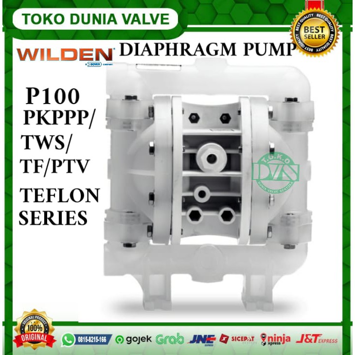 Jual WILDEN PUMP P100/PPPPP/TNU/TF/PTV/0014 MATERIAL PLASTIK - ORIGINAL ...