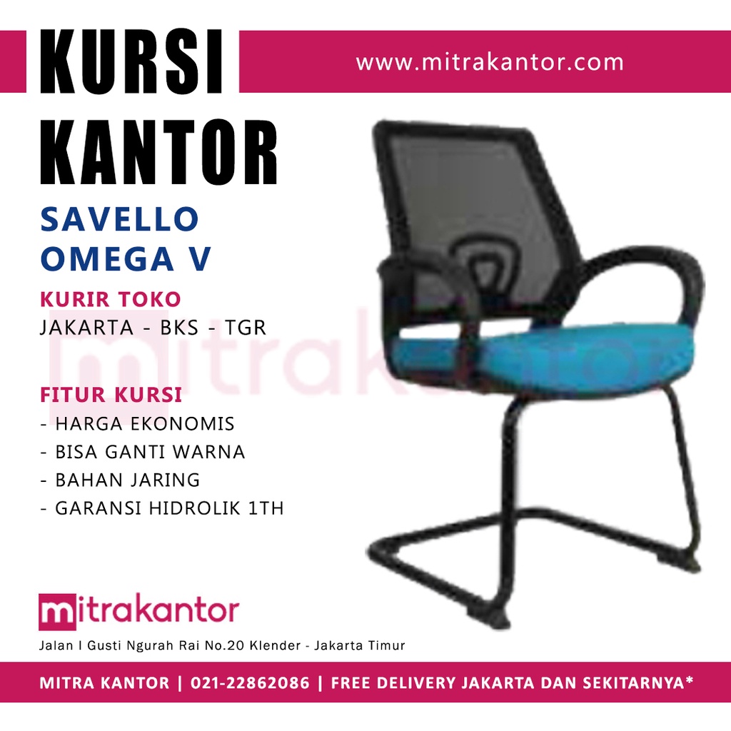 Jual Kursi Kantor Kursi Kerja Savello Omega V Kursi Hadap - Mitra ...