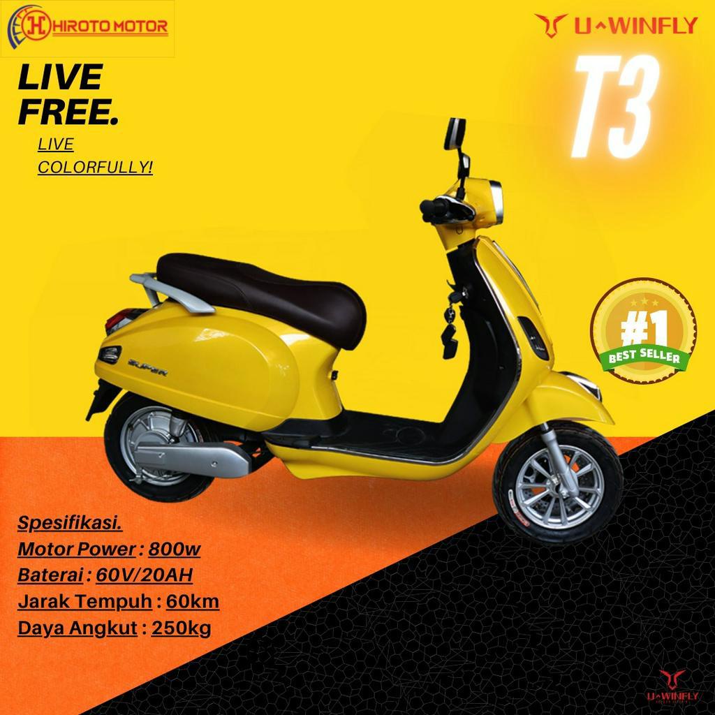Jual Motor Listrik T3 Uwinfly | Shopee Indonesia