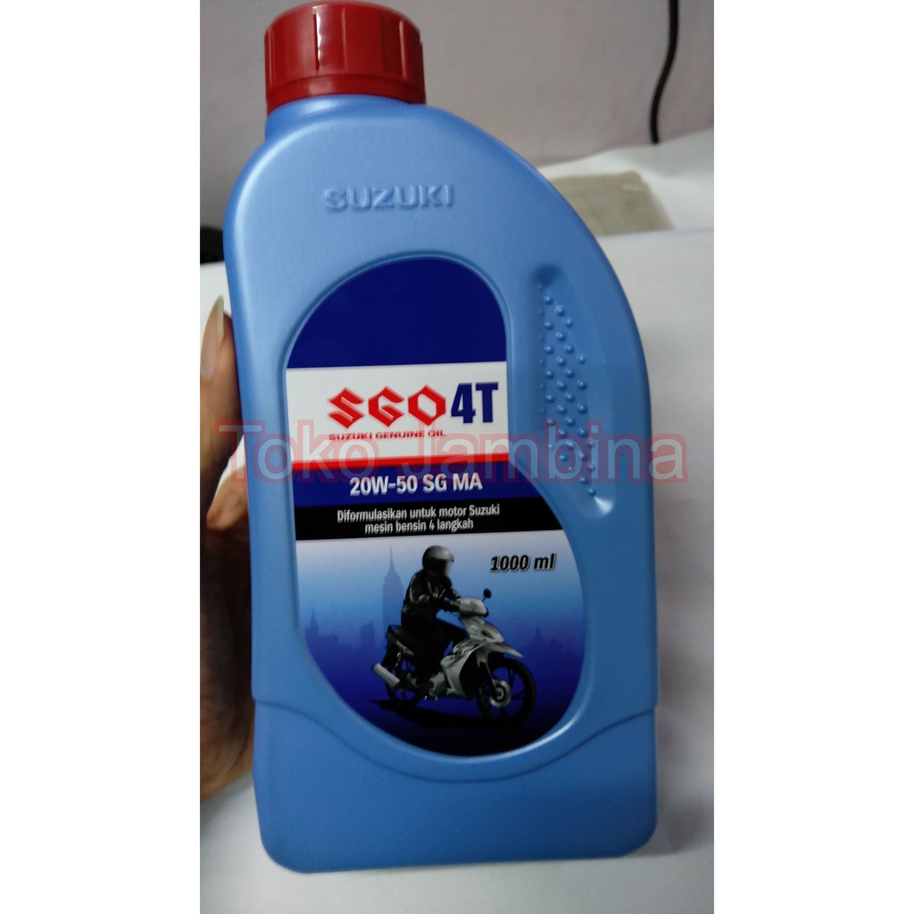 Jual Oli Suzuki SGO 4T 1 Liter 20W-50 Ecstar - Oil Mesin Motor Manual ...