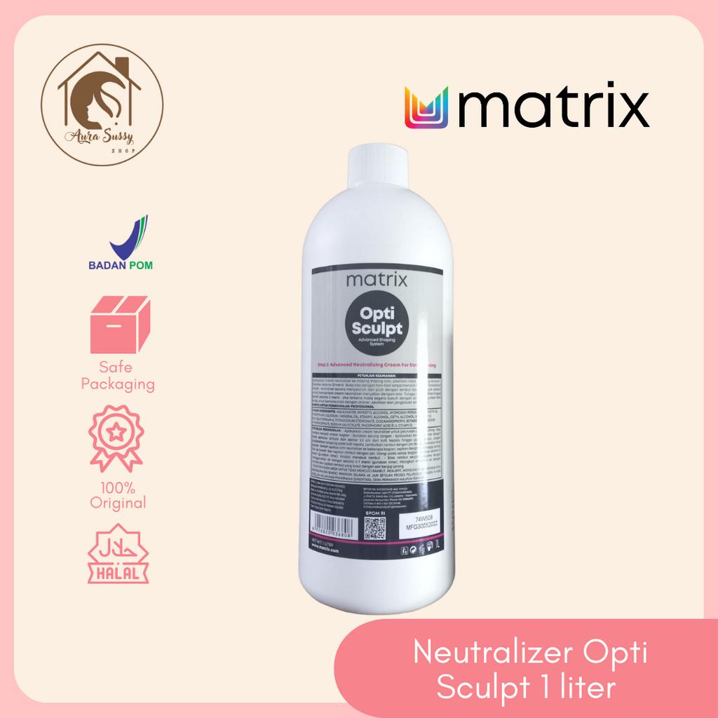 Jual MATRIX NEUTRALIZER Opti Sculpt 1 liter Netral Pelurus Rambut ...