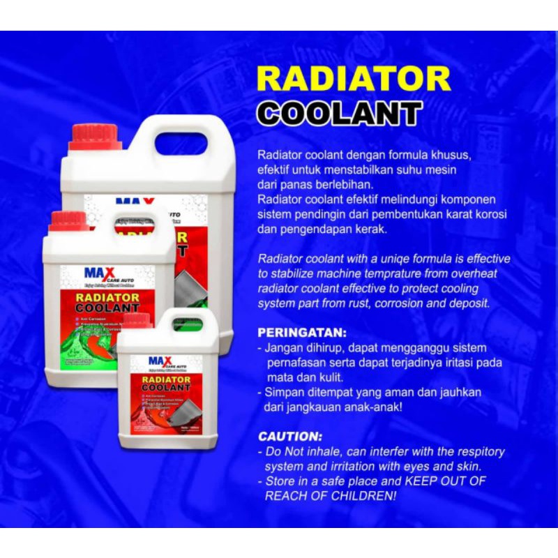 Jual AIR COOLANT RADIATOR MOBIL 1 Liter | Shopee Indonesia