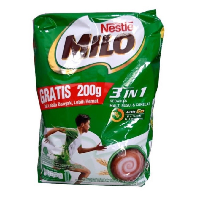 Jual nestle milo minuman susu coklat pouch 1kg | Shopee Indonesia