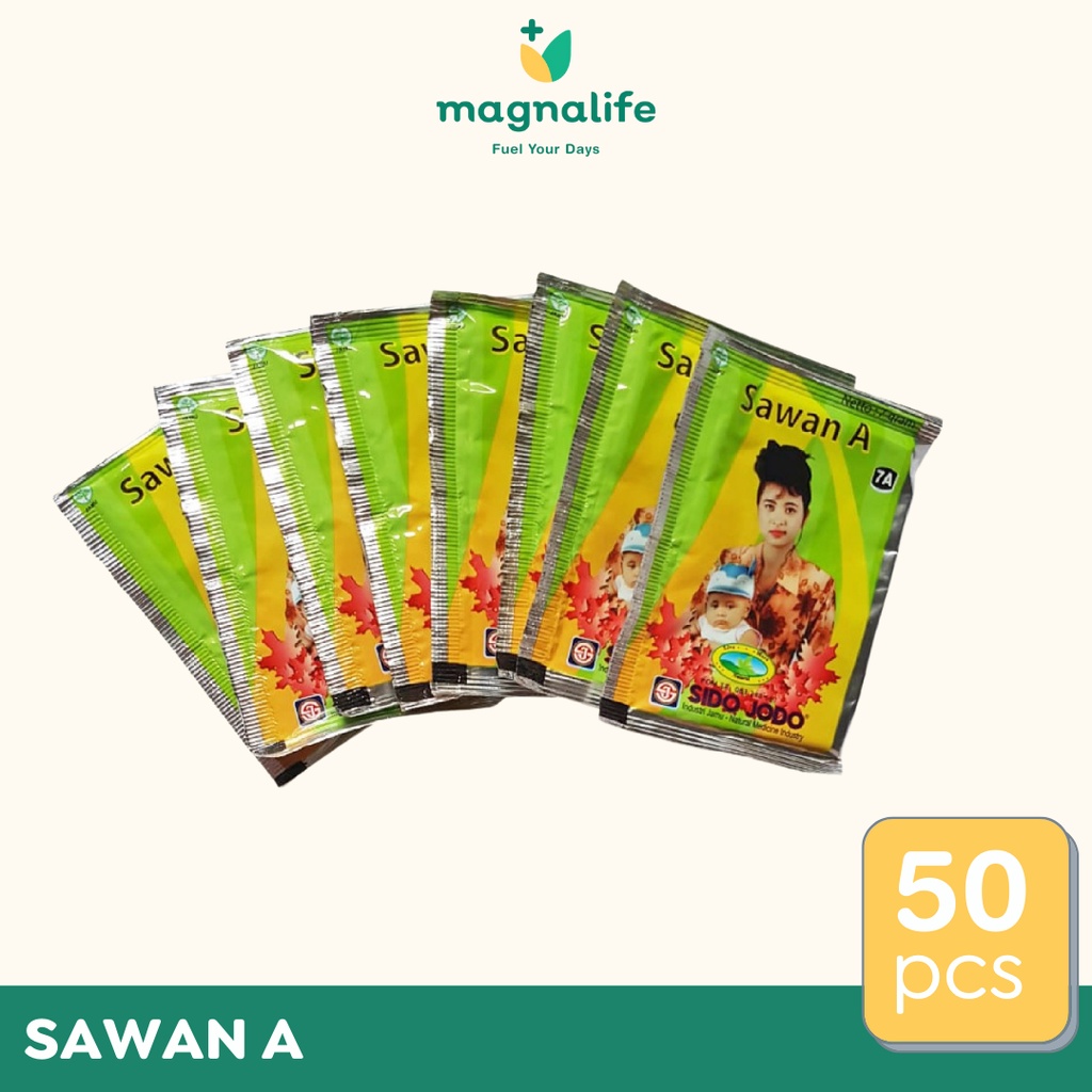 Jual Magnalife - Sawan A Jamu Masuk Angin untuk Bayi 5 Pak (50 Bks ...