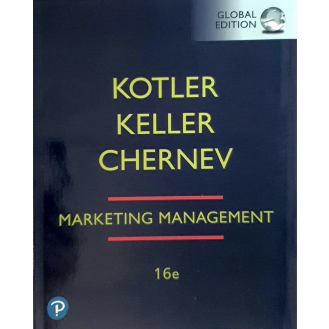 Jual [ Original ] Kotler Keller Chernev Marketing Management 16e ...
