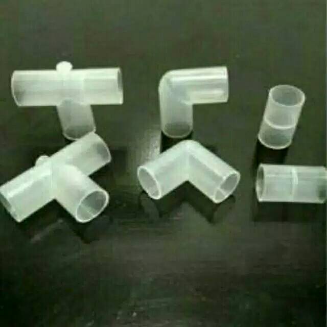 Jual Sambungan Pipa Bentuk ELBOW KENI L T I Sok Lurus Tee Bening ...