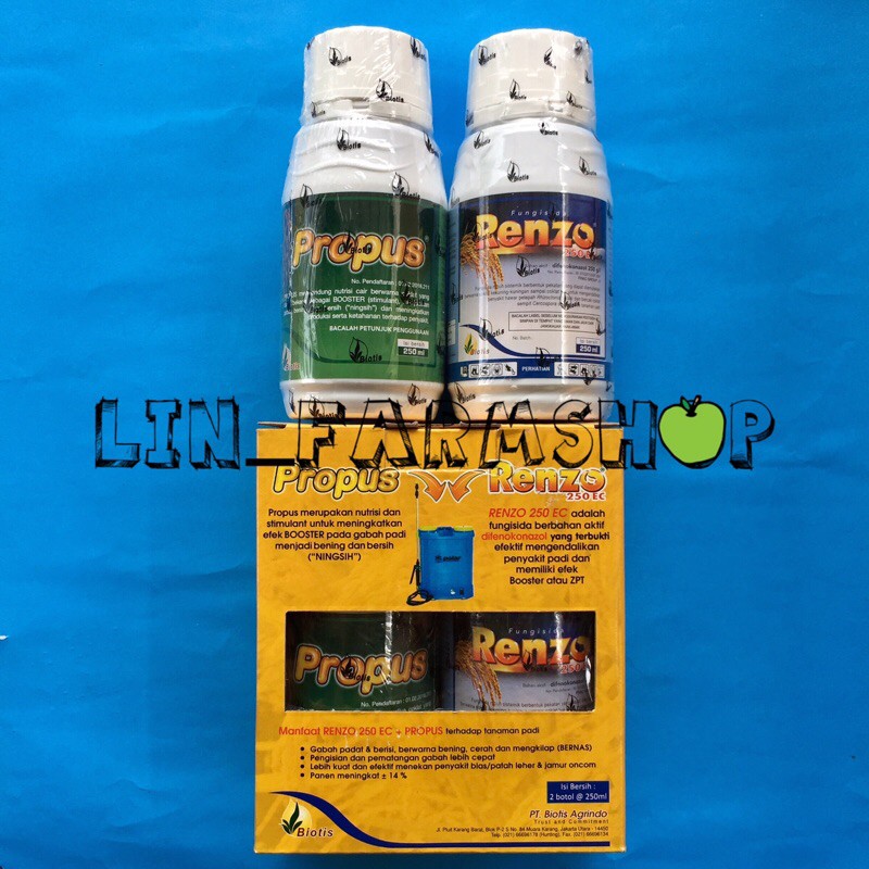 Jual PROPUS RENZO 250 EC 250 ML FUNGISIDA ( Difenokonazol 250 g/l ) | Shopee Indonesia