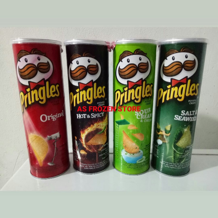 Jual Pringles All Variant 107gr / Pringles Keripik Kentang 107gr All ...