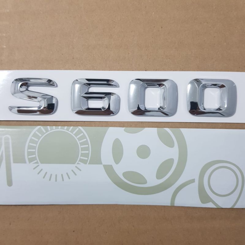 Jual EMBLEM MERCY S350 S400 S500 S600 MERCEDES BENZ / EMBLEM TULISAN S ...