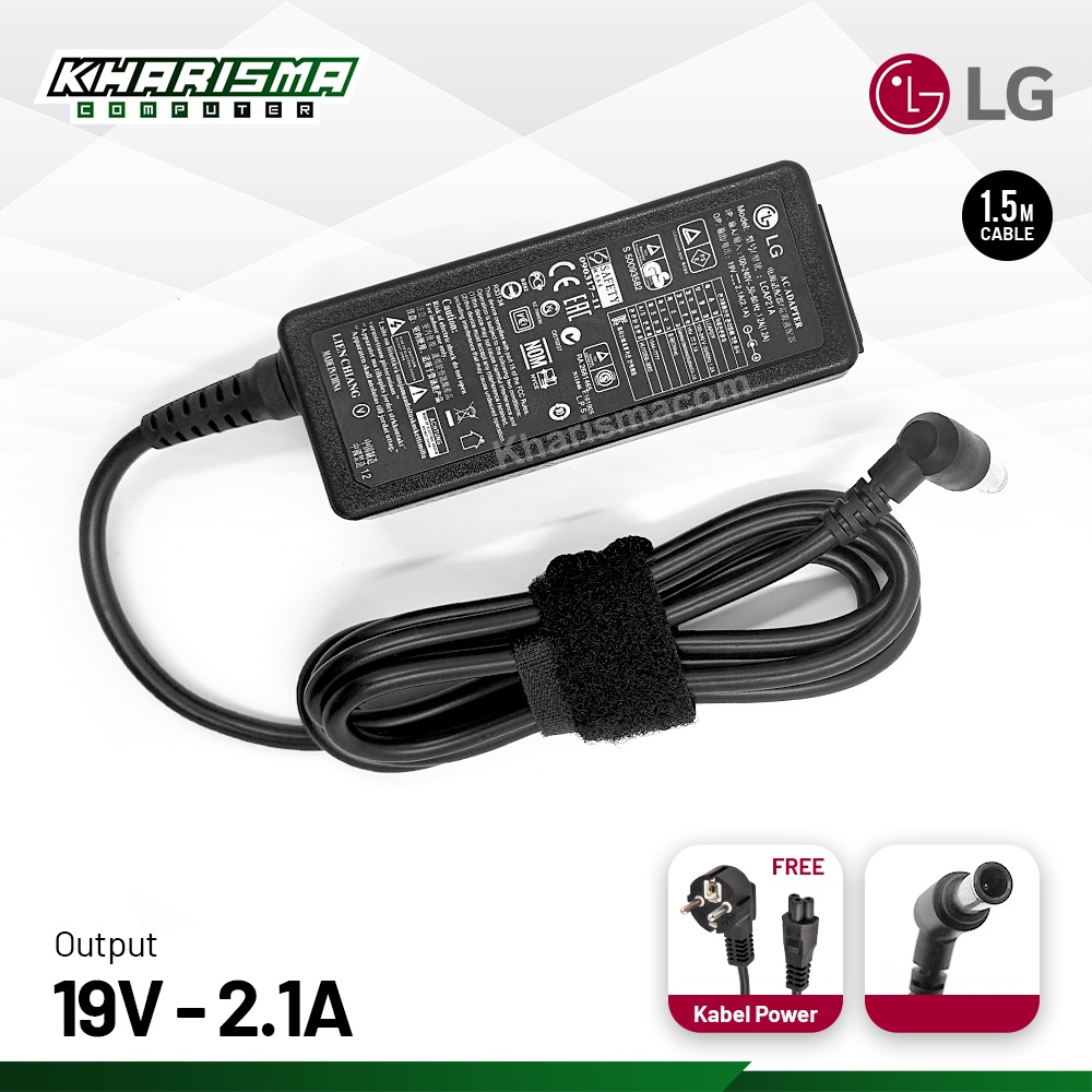 Jual Adaptor LED Monitor LG 19V-2.1A (Original) | Shopee Indonesia