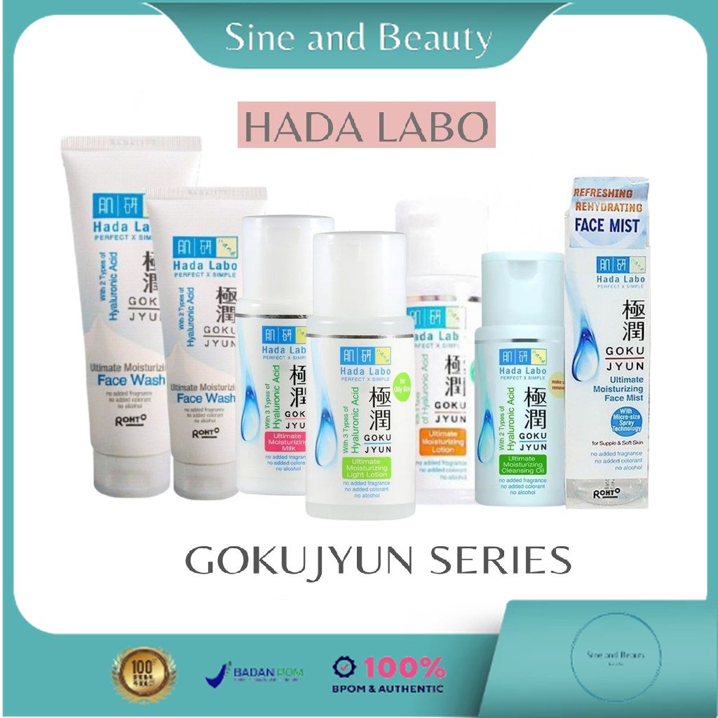 Jual Hadalabo \ Hada Labo Gokujyun Series - Original | Shopee Indonesia