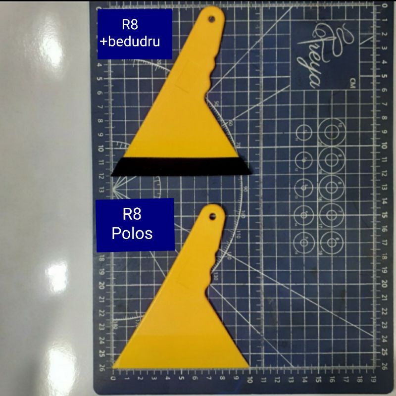 Jual Rakel Scrapper kape segitiga kuning tebal | Shopee Indonesia