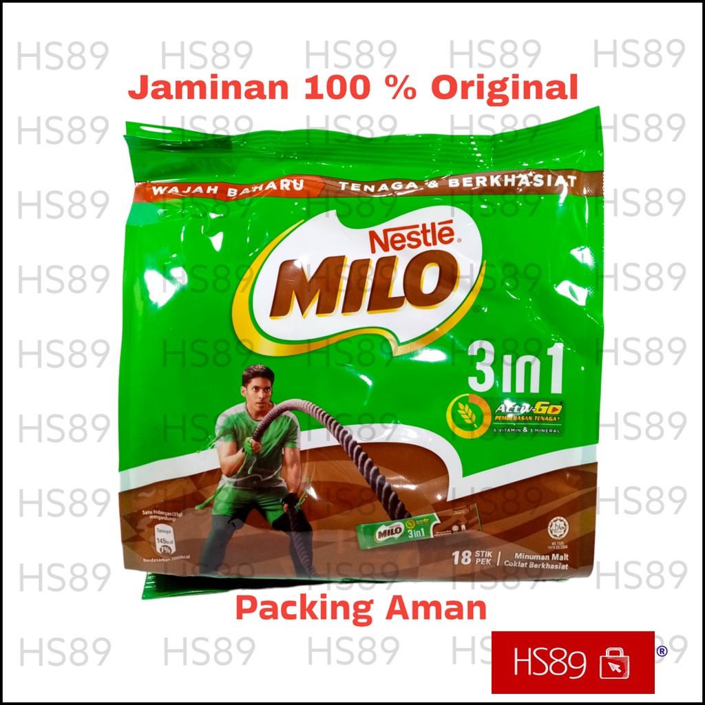 Jual Milo 3 In 1 21 stik Malaysi@ - Milo Sachet - Milo Stick Malaysi ...