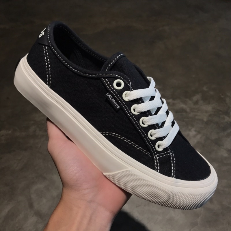 Jual Sepatu Moos Ox Goofy Black Off White | Shopee Indonesia