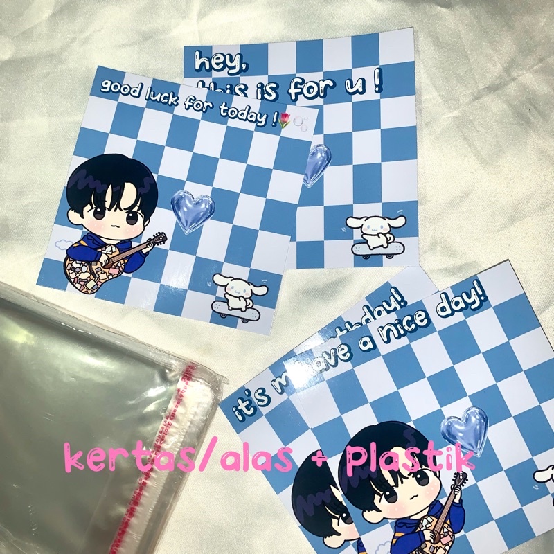 Jual kertas/alas mini gift Pt.3 dan plastik-alas packaging | Shopee ...