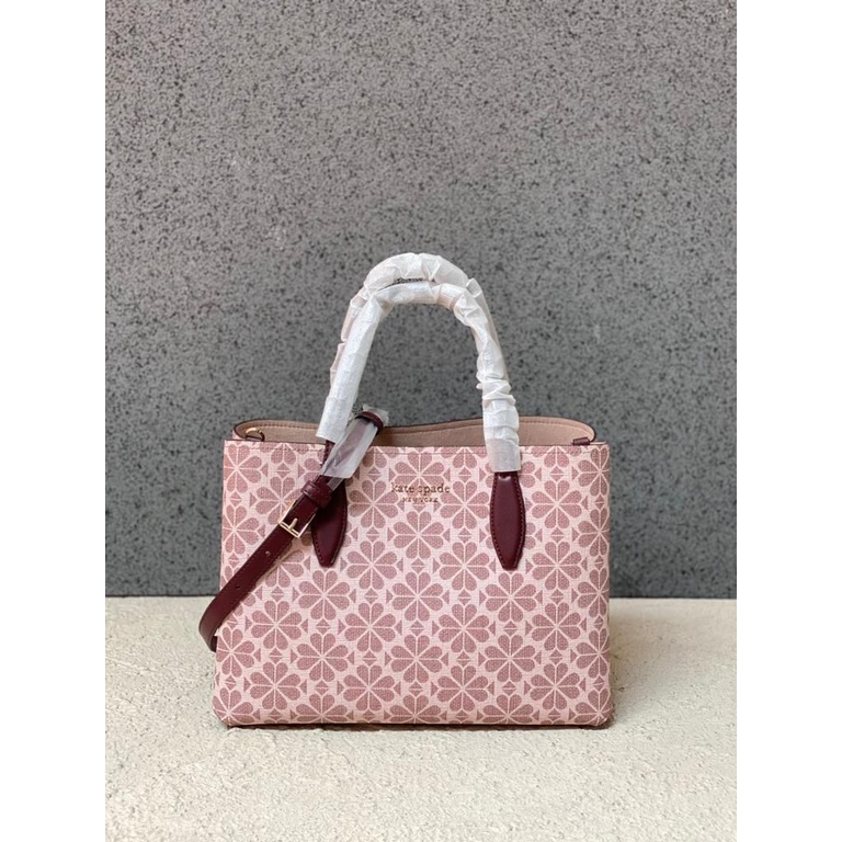 Jual Tas Kate Spade Medium Satchel All Day Flower Pink Multi New ...