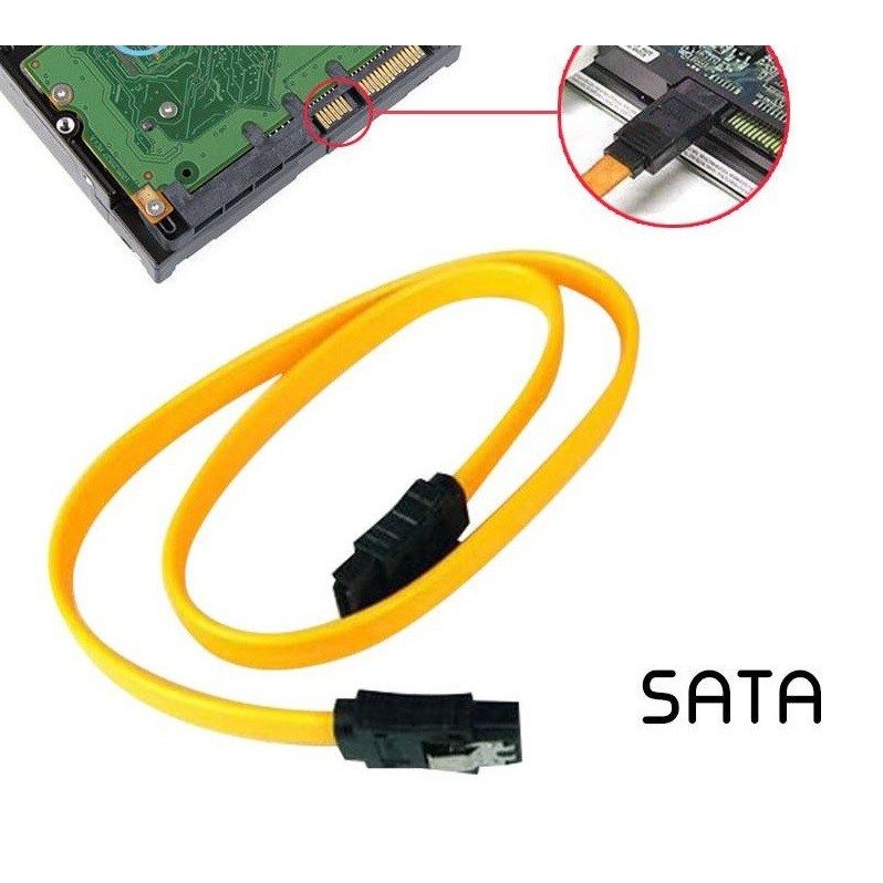 Jual KABEL DATA SATA SUPPORT SATA SATA 2 SATA 3 SATA TO SATA | Shopee ...