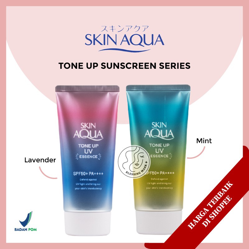 Jual SKIN AQUA UV Sunscreen Series 40gr - Moisture Mild Whitening Milk ...