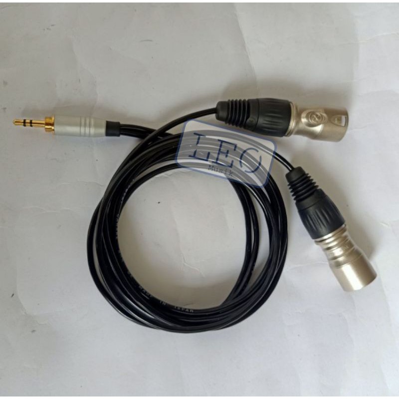 Jual KABEL KONEKTOR JACK HP DAN LAPTOP AUDIO KE MIXER DAN SPEAKER 2 ...