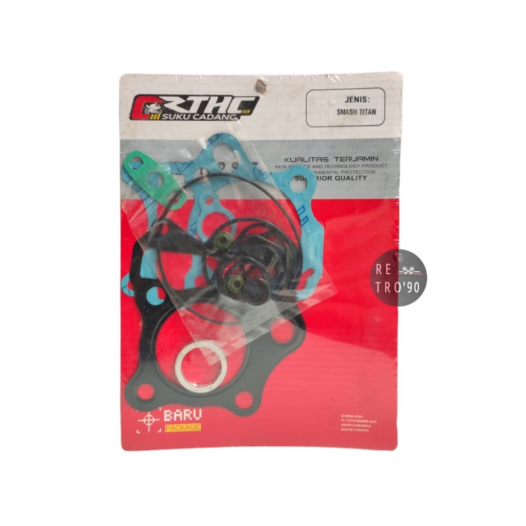 Jual RTHC Gasket Topset + Seal klep set Suzuki Smash Titan | Paking Topset Smash Titan Top set ...